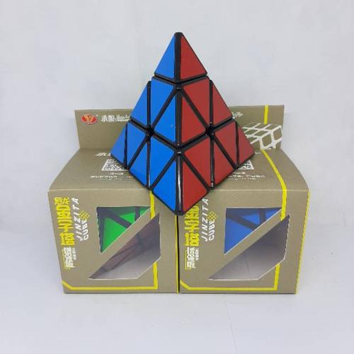 Jual Mainan Anak Rubik Rubic Segitiga Piramid 3 x 3 Susun Warna ...