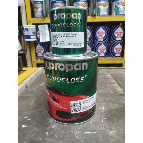 Jual Pernis duco Propan Durogloss PU Clear Coat 041 CE 1 liter set ...