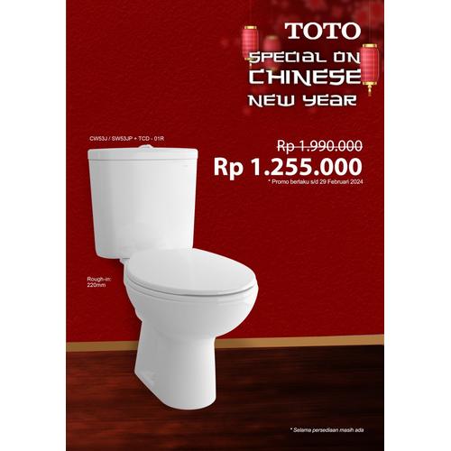 Jual PROMO CLOSET DUDUK CW 53 J COMPLETE SET - Jakarta Barat - Makmur ...