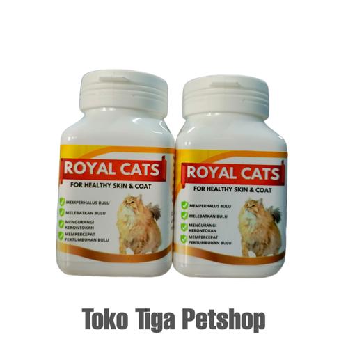 Jual Royal Cats Skin & Coat 60 kapsul - vitamin bulu kucing - Kota ...