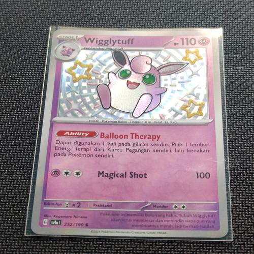 Jual SHINY WIGGLYTUFF SV4A S POKEMON TCG INDONESIA - Jakarta Barat ...