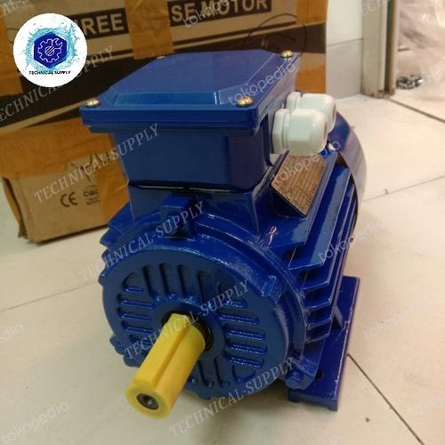 Jual ELECTRO MOTOR YUEMA 0,55KW 4POLE/1350Rpm 220/380V 50Hz 3Phase B3 ...