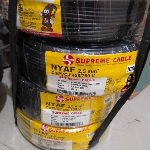 Jual kabel nyaf 2.5mm supreme - kuning hijau - Kota Tangerang - DAYA ...