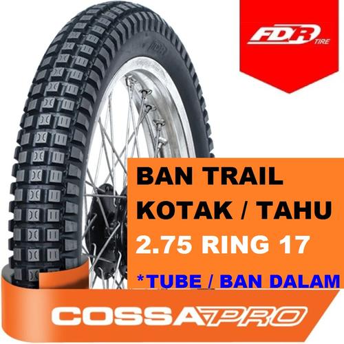 Jual FDR COSSA PRO 275 ring 17 ban TRAIL motif tahu kotak cross FDR 2.75 17 - Kota Bandung - CJR ...