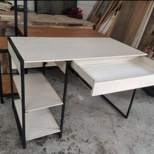 Jual meja komputer minimalis rangka besi - Kota Bandung - aarwood ...