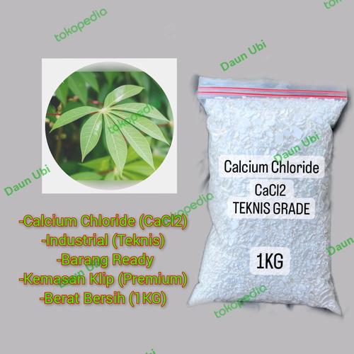 Jual Calcium Chloride / Kalsium Klorida / CaCl2 - 1KG - Kota Tangerang ...