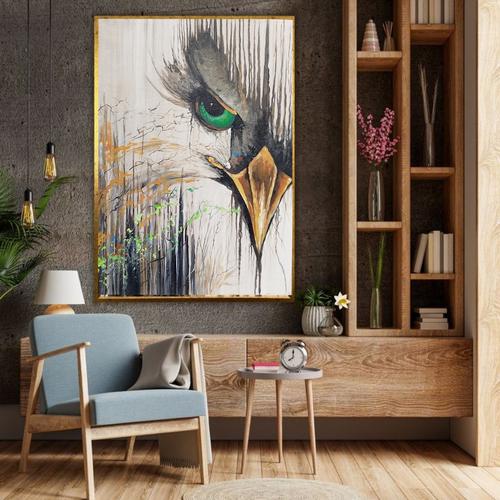 Jual lukisan dinding lukisan tangan lukisan canvas besar hiasan dinding ...
