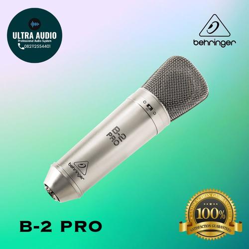 Jual Behringer B-2 / B2 / B 2 PRO Mic Condenser Recording ORIGINAL ...