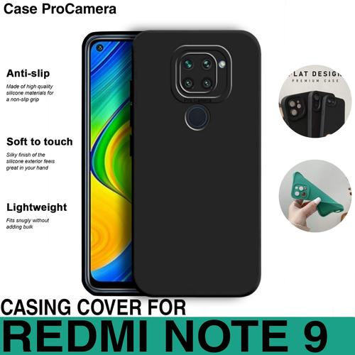 Jual case xiaomi redmi note 9 Casig Cover Xiaomi Redmi Note 9 Hitam ...