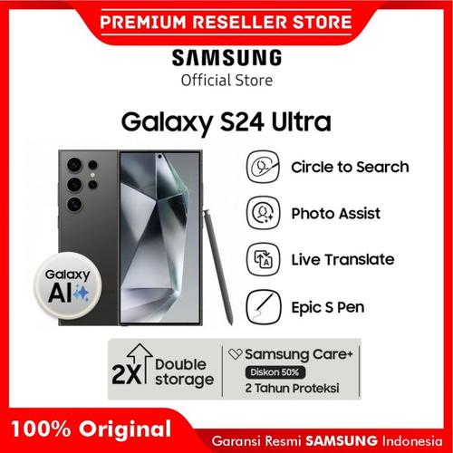 Jual Samsung Galaxy S24 Ultra 12/512GB handphone AI - YELLOW TITANIUM ...