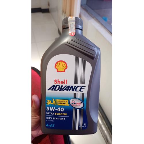 Jual Shell advance Ultra Scooter 5W-40 1L ORIGINAL - Kab. Tangerang ...