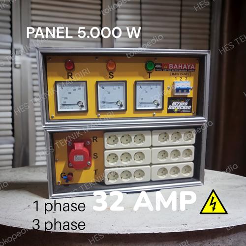 Jual Panel listrik 3/ phase 5.000 1phase R S T - Kota Tangerang Selatan ...