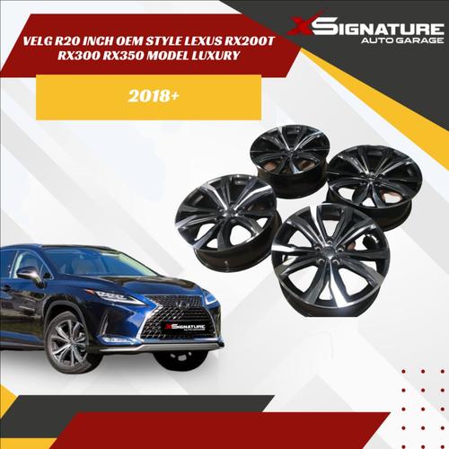Jual VELG R20 INCH OEM STYLE LEXUS RX200T RX300 RX350 MODEL LUXURY 2018 ...
