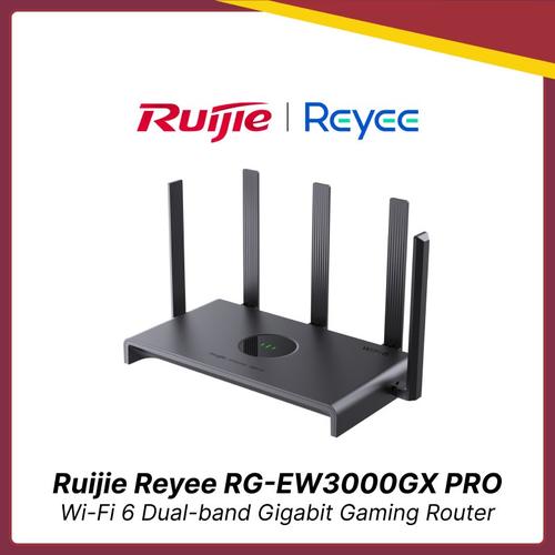 Promo Gigabit Gaming Router Ruijie RG-EW3000GX PRO 3000M Wi-Fi 6 Dual ...