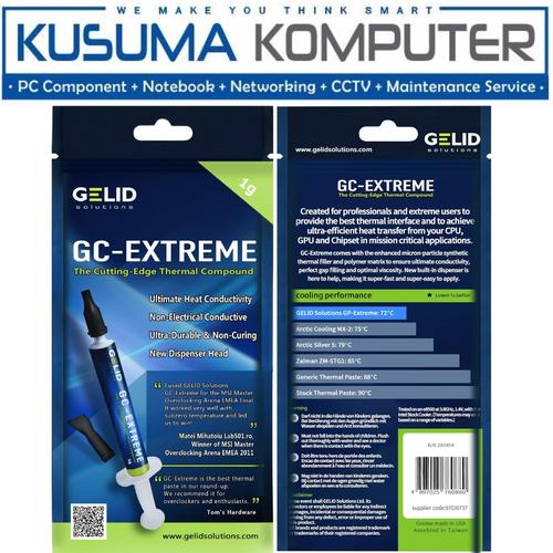 Jual Thermal Paste GELID Solutions GC-Extreme 1 Gram 1gr - Kab. Sleman ...