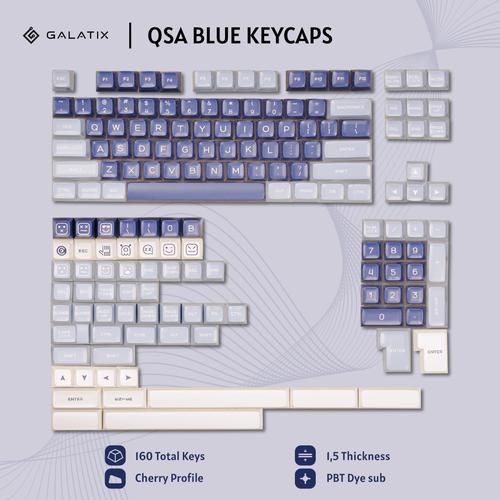 Jual Keycaps Mechanical Keyboard QSA Mirip SA Profile KeycapPBT ...