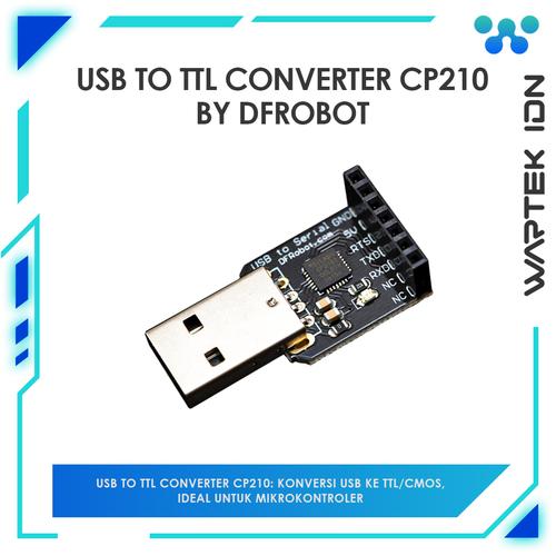 Jual USB to TTL Converter CP210 By DFRobot - Kota Yogyakarta - Wartek ...
