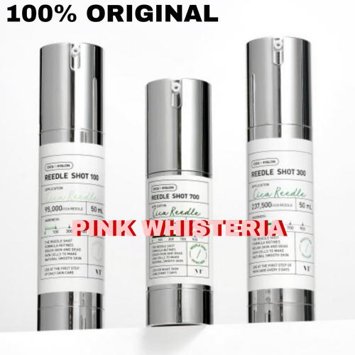 Jual [ORI] VT Cosmetics Cica Reedle Shot Essence Serum 1000/700/300/100 ...