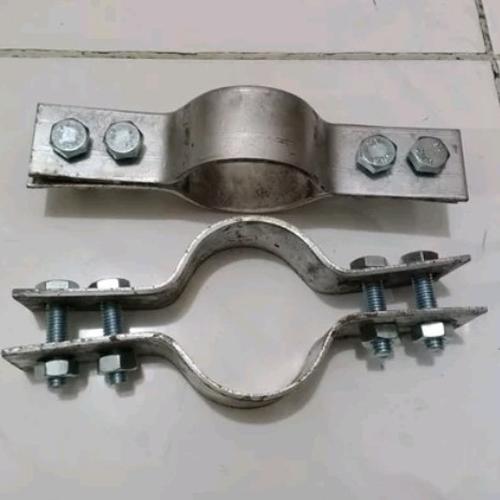 Jual Klem tiang 2,5 - 3in myrep / clamp pole double 3in - Kab. Tegal ...