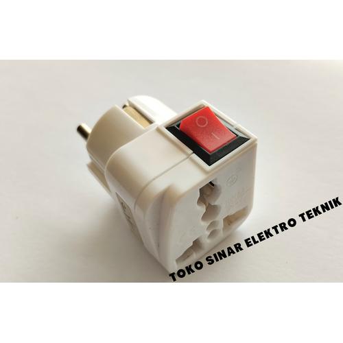 Jual Over Steker Universal Switch Oversteker Saklar On Off Adaptor Plug ...