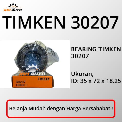 Jual BEARING TIMKEN 30207 TAPERED BEARING ORIGINAL TIMKEN - Jakarta ...