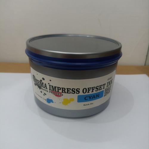 Jual Tinta Offset Haema Impress 1 kg Warna Cyan - Kab. Karanganyar ...