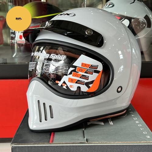 Jual Helm Retro INK TROOPER Solid Asphalt Grey - XXL - Kota Bekasi ...