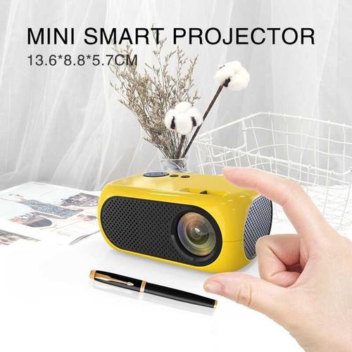 Jual Mini Proyektor LCD Smart Full HD 1080P Support Port Fungsional ...