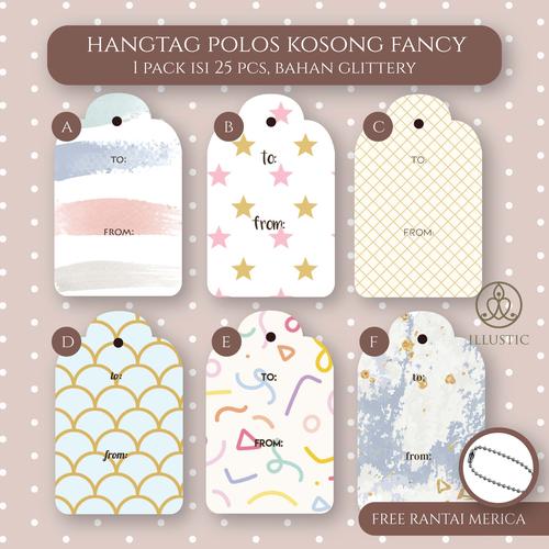 Jual Hang Tag Gift Tag Rantai Polos isi 25 pcs (FREE RANTAI) - A - Kota Surabaya - Illustic ...