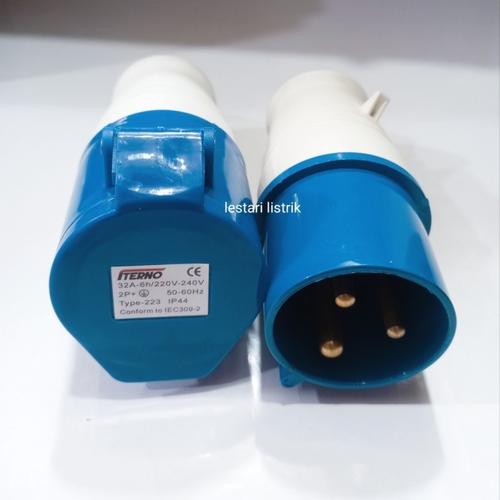 Jual plugs plus socket 3pin 3p 32a fort - Jakarta Barat - shop lestari ...