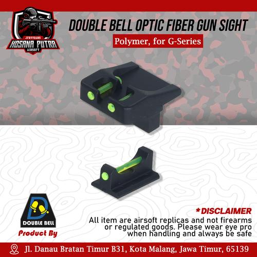Jual Double Bell Optic Fiber Gun Sight for G-Series - Kota Malang ...