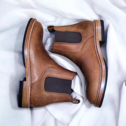 Jual Map Inc Chelsea Boots - Sepatu Formal Chelsea Boots Kulit Sapi ...