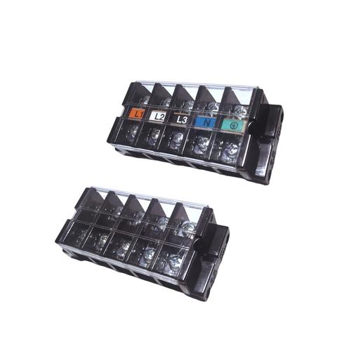 Jual Terminal Block HOPPY HP-T3011 / 5 Pole - 80A - 600V - Berstiker ...