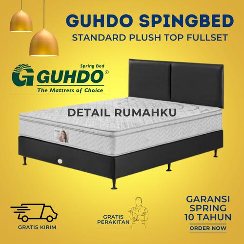 Jual Guhdo Springbed Standard Plush Top 160X200 - Fullset Atlantic ...