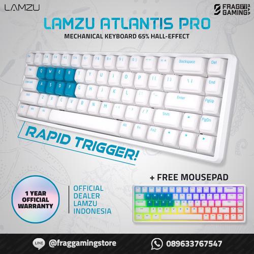 Jual Lamzu Atlantis Pro Keyboard 65% Hall-Effect Rapid trigger ...