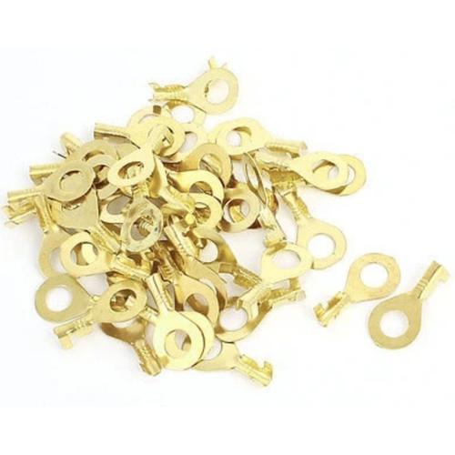 Jual Skun Ring M4 Kuningan O hole 4mm Terminal tebal 0.4mm konektor ...