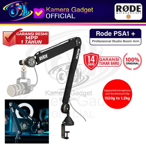 Promo Rode PSA1+ - PSA 1 Plus Boom Arm Broadcast Stand Microphone ...