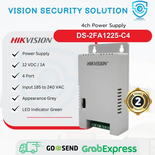Jual Power Supply PSU Adaptor Hikvision 12V/1A 4ch DS-2FA1225-C4 - Jakarta Pusat - Vision ...