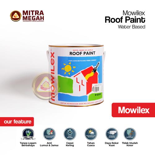 Jual CAT-MWL Mowilex Roof Paint Cat Atap Genteng - 2.5 LT - 025 Tile ...