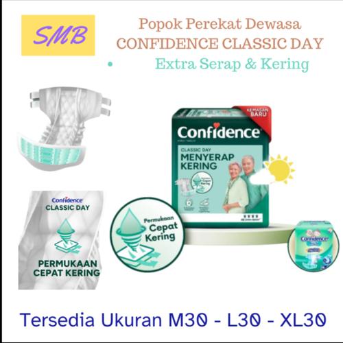 Jual Confidence Classic Day Popok Perekat Dewasa Diaper Ektra Serap ...