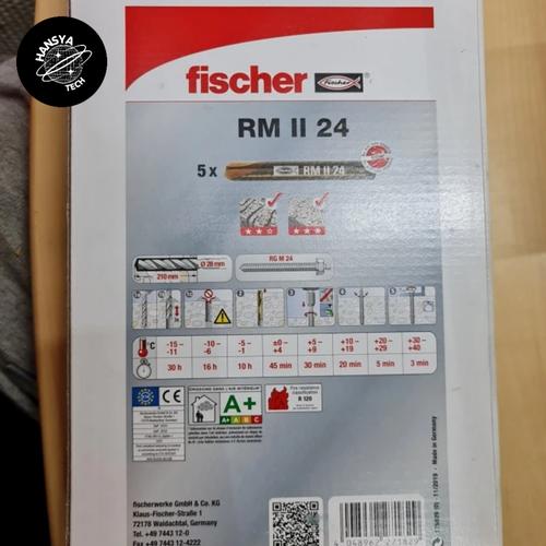 Jual FISCHER RM II M24 CHEMICAL ANCHOR CAPSULE LEM ANGKUR KAPSUL - Jakarta Barat - HansyaTech ...