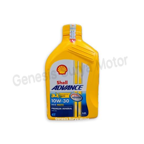 Jual Oli Shell Advance AX5 Matic 10W30 0,8L semua motor Matic - Kota ...