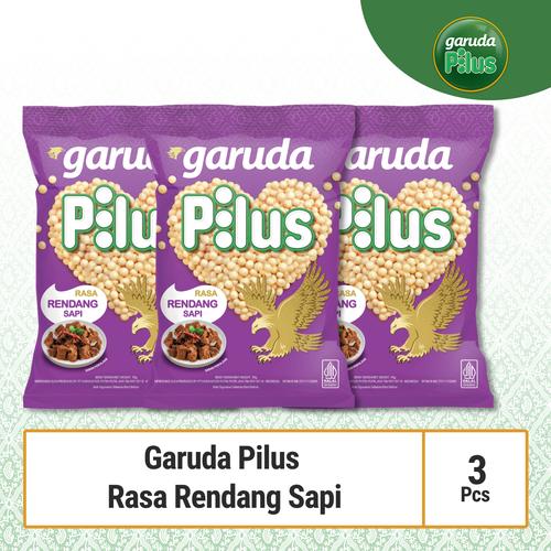 Promo Garuda Pilus Rendang Sapi - 3 Pcs Snack / Cemilan - - GarudaFood ...