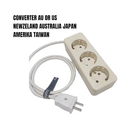 Jual Colokan Listrik Over Steker Jepang Australia Amerika Adapter tipe ...