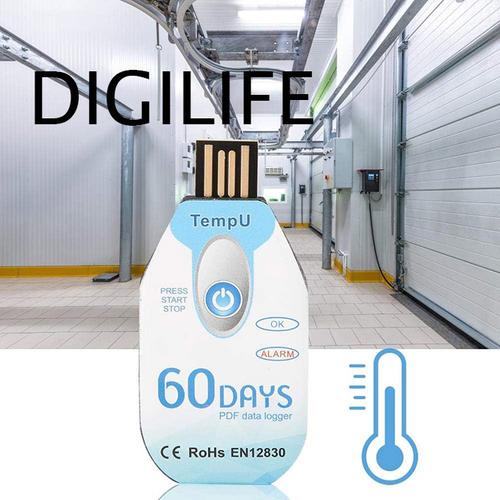 Jual Temperature Data Logger 60 Days TempU Tzone Thermometer PC 60Days ...