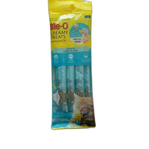 Jual Snack Meo Creamy treats Chicken & liver 60gr (15gr x 4sachet ...