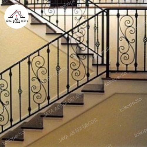 Jual railing tangga tempa motif classic - Kota Tangerang Selatan - JAYA ...