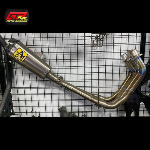Jual Knalpot Arrow Works Titanium Fullsystem Underbelly ZX25R 2ND ...