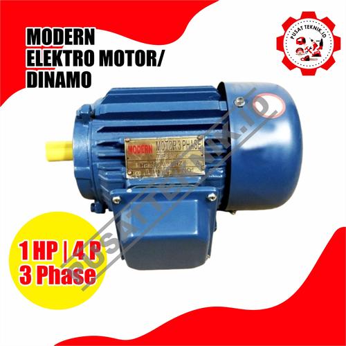 Jual MOTOR PENGGERAK DINAMO ELEKTROMOTOR MODERN 1 HP 4P MOTOR SERBAGUNA ...