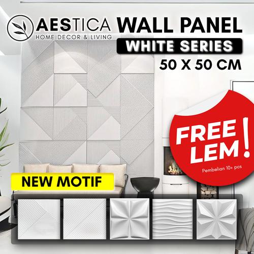 Promo 3D PVC Wall panel Dinding 50x50CM Wallpaper | Dekor rumah | Home ...